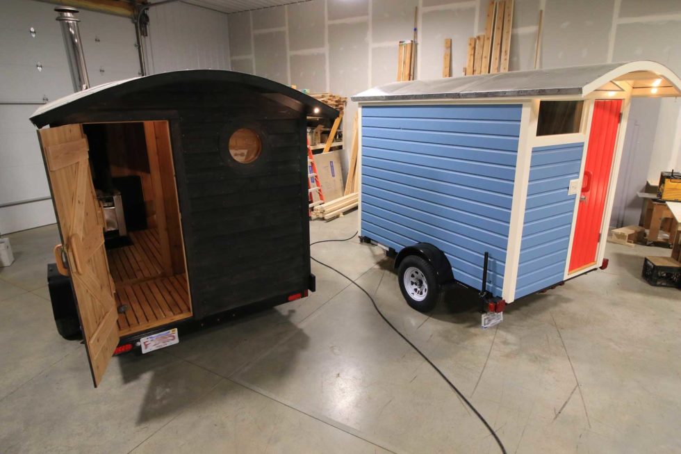 Rolling out the mobiles | Rob Licht Custom Saunas