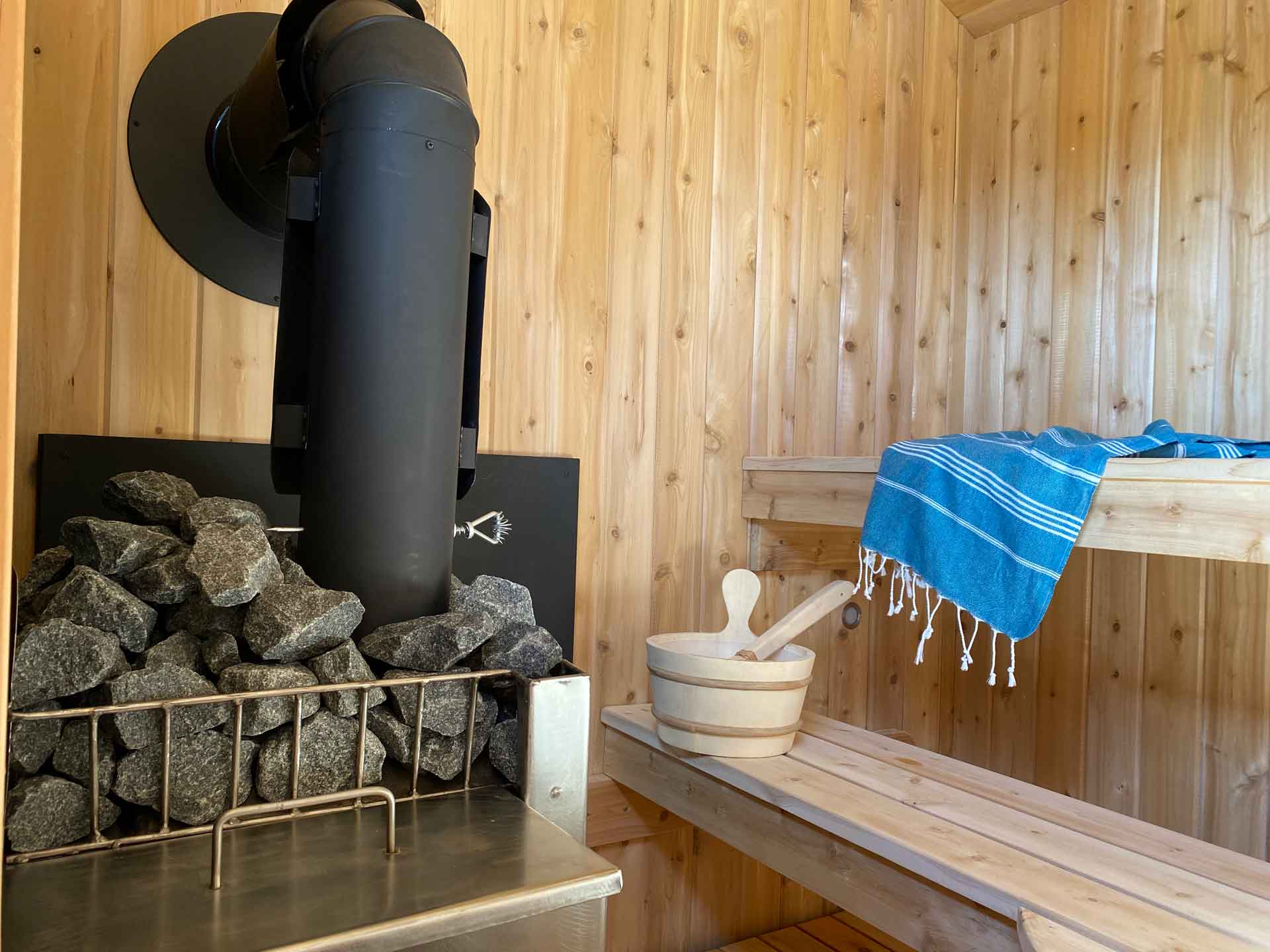 Wood-Fired Sauna | Rob Licht Custom Saunas